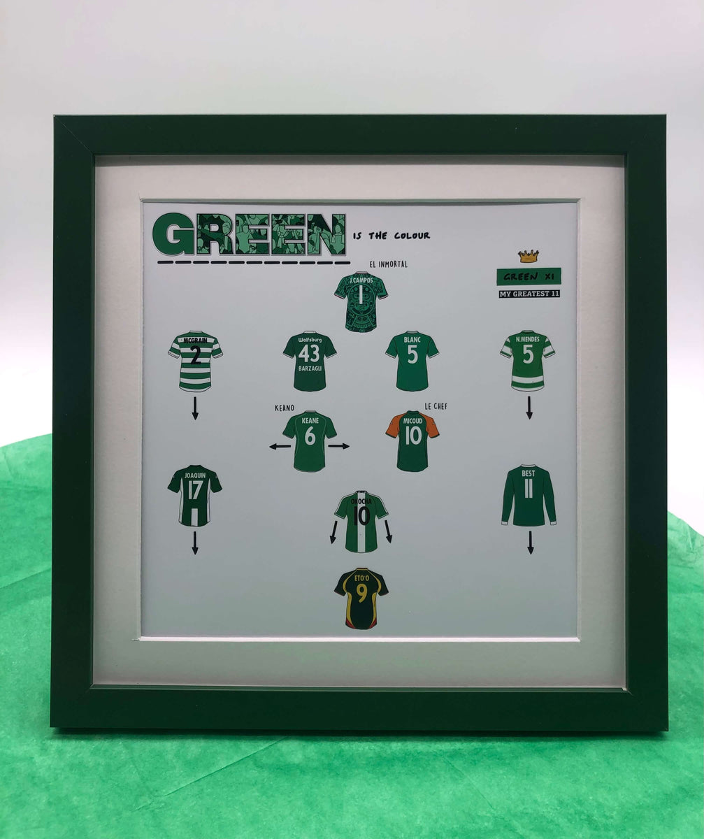 Green is The Colour: Celebrating Iconic Green Football Shirts and Play